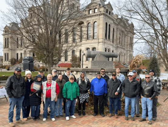 Banner program honoring veterans finds a new home on courthouse square ...